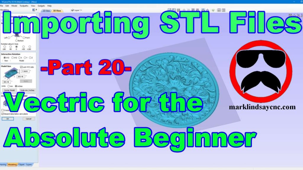 Vectric V12+ for the Absolute Beginner - Part 5 – Importing Vectors ...